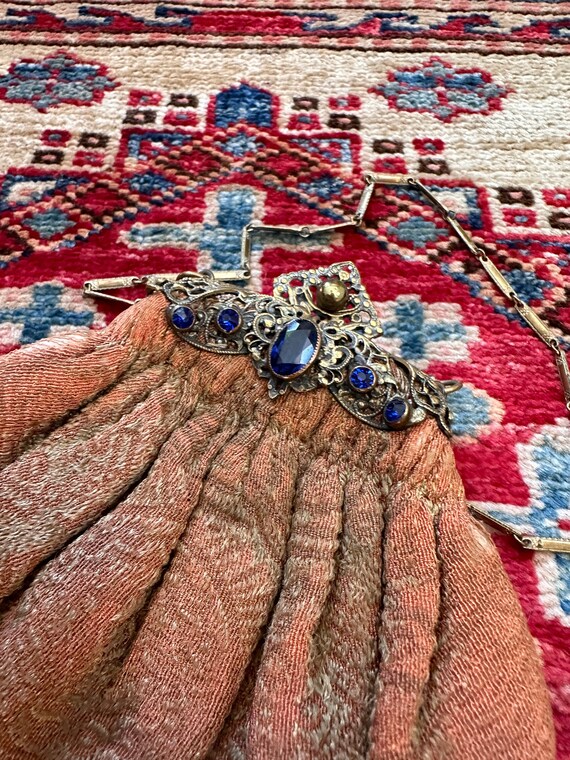 Vintage victorian purse frame - Gem