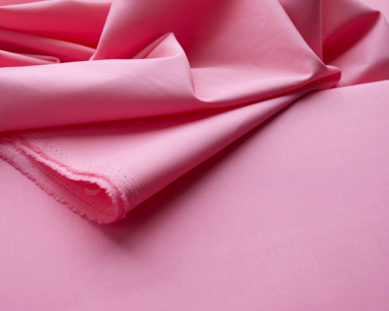 Sweet Pink Art Gallery Fabric - Solid Pink Fabric - Fabric for Baby ...