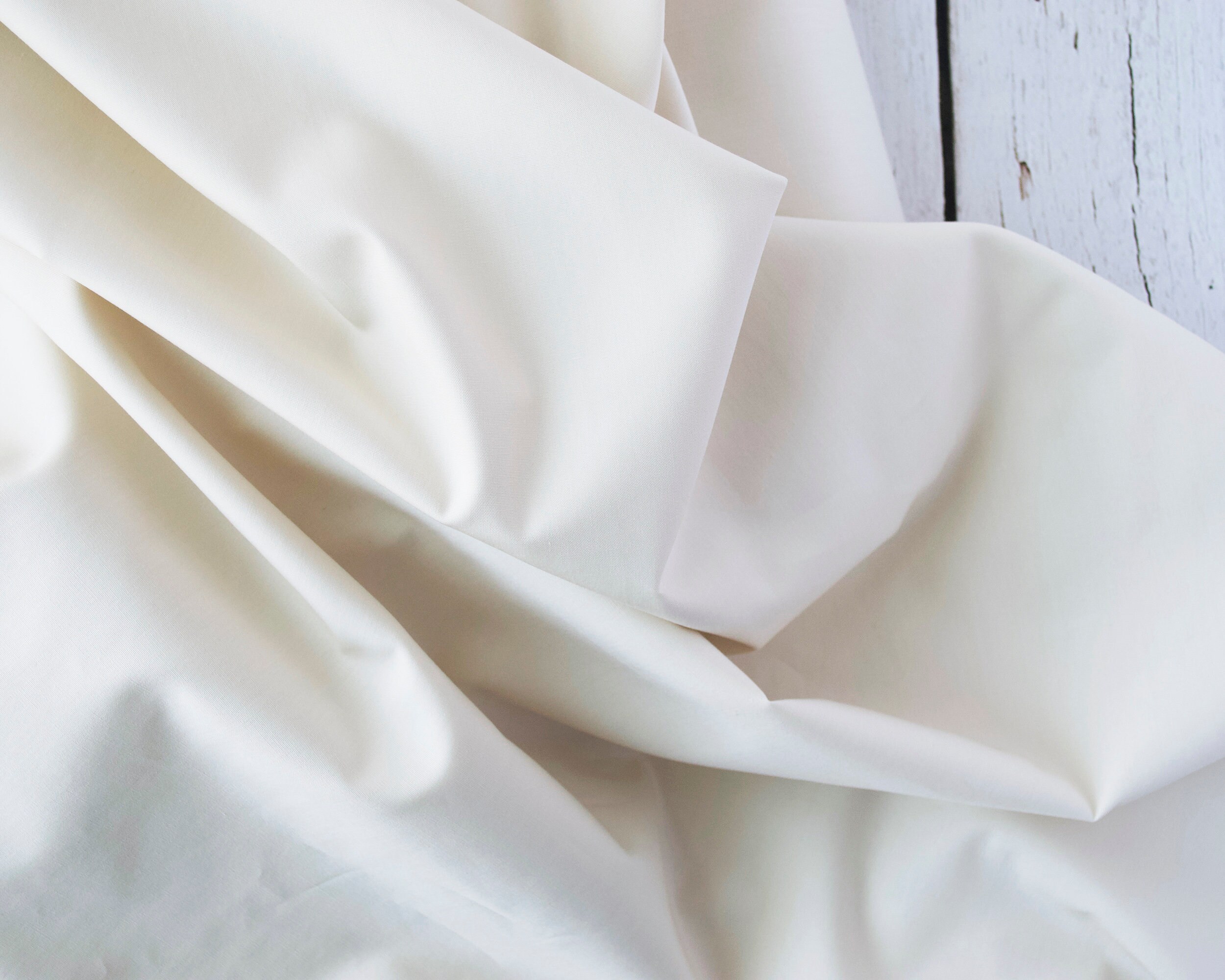 Creme De La Creme Pure Solids Art Gallery Fabrics Cream - Etsy