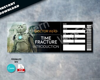 Doctor Who Printable | Etsy