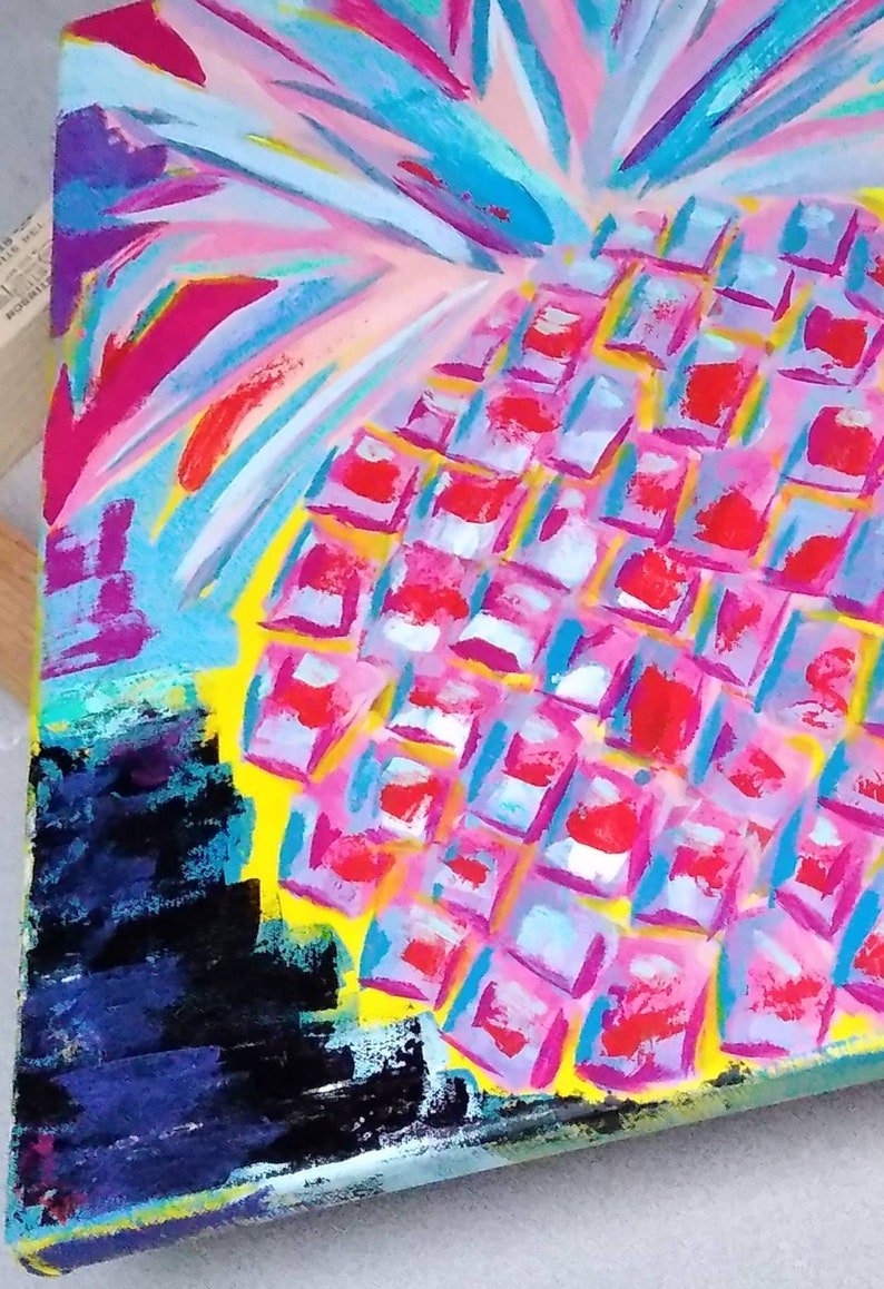 Electric Pineapple #2 - Etsy