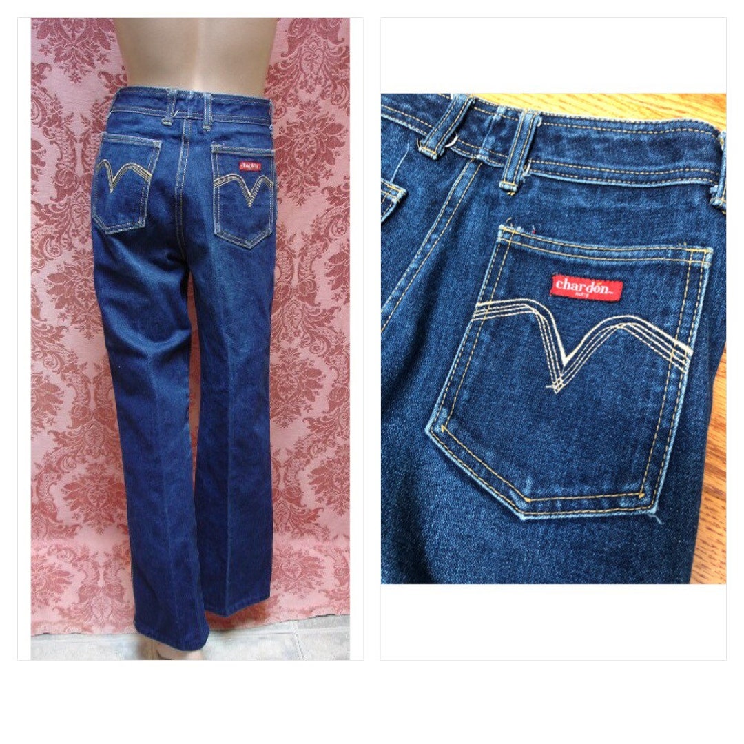 Vtg 1980s High-waist CHARDON Jeans - Etsy