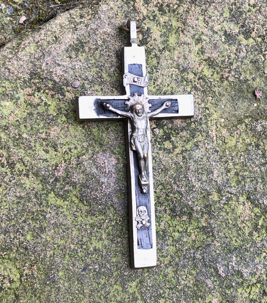 Antique 1890s Victorian Gothic Pectoral GOLGOTHA CRUCIFIX - Etsy