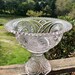 Victorian EAPG Press Cut Flint Glass CRYSTAL PUNCHBOWL on Stand - Etsy