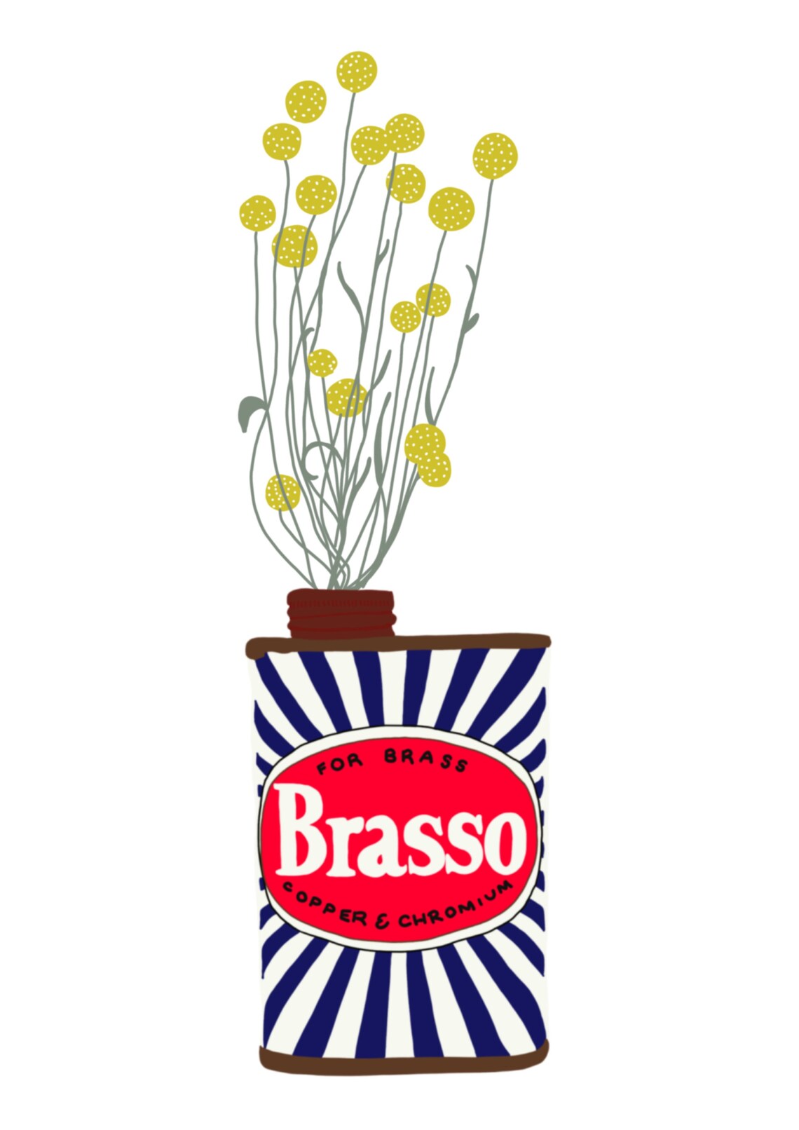 Brasso Tin Digital Art Print Giclee Australiana Vintage - Etsy Australia