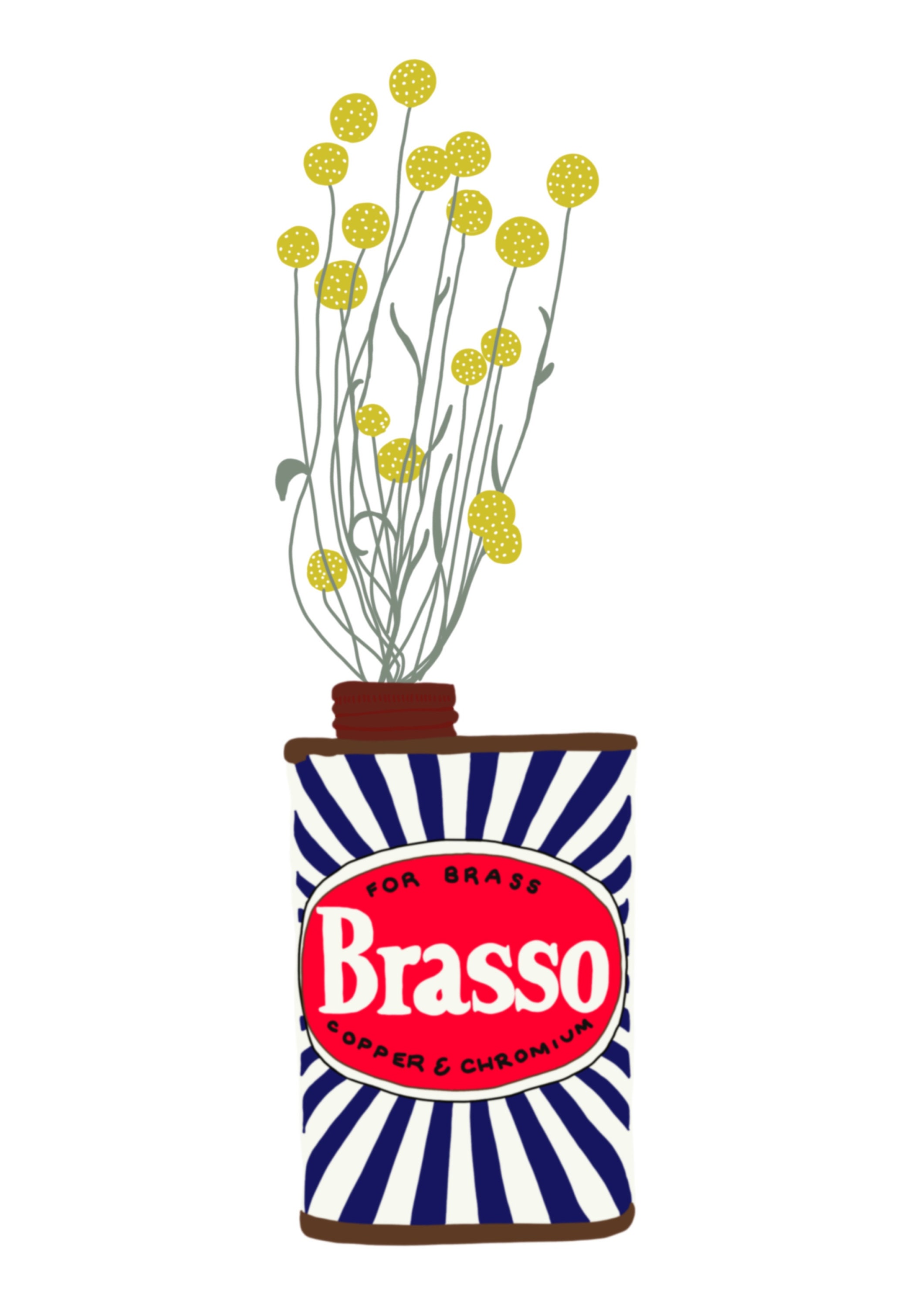 Brasso Tin Digital Art Print Giclee Australiana Vintage - Etsy Australia