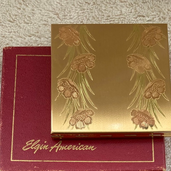 Collectible Elgin American Compact - Etsy
