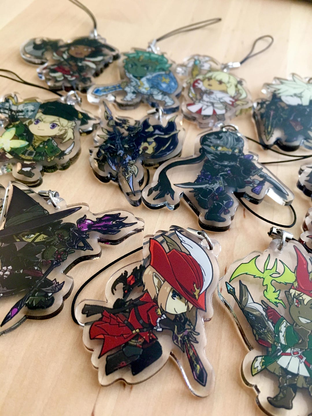 2" Charms FFXIV FF14 Final Fantasy XIV Job/class [last Call/clearance ...