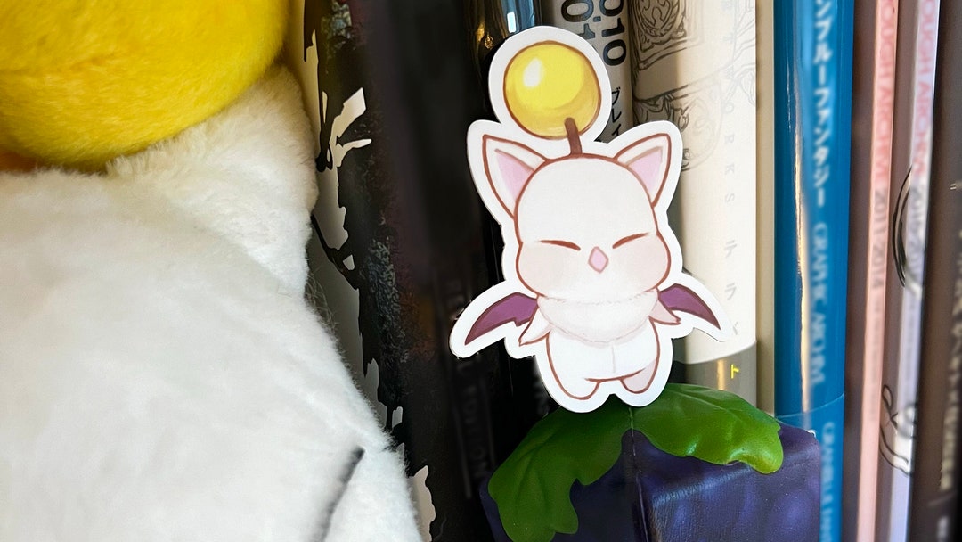Final Fantasy Moogle Vinyl Sticker - Etsy
