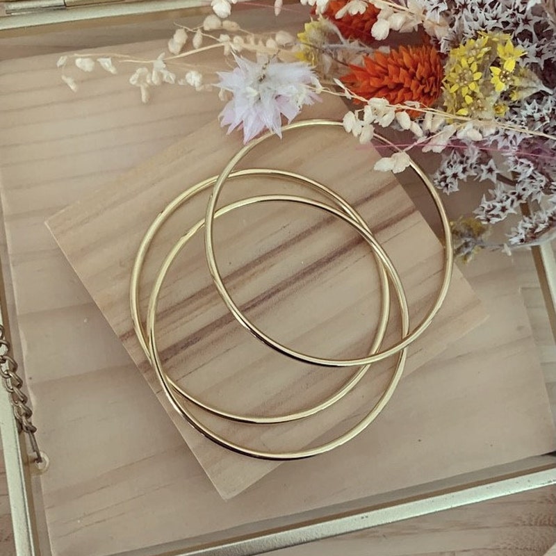 Stainless Steel Bangle - Etsy