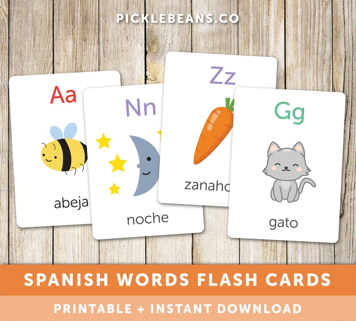 Spanish Alphabet Flash Cards Preschool Toddler Daycare Etsy spanish-alphabet-flash-cards-preschool-toddler-daycare-etsy