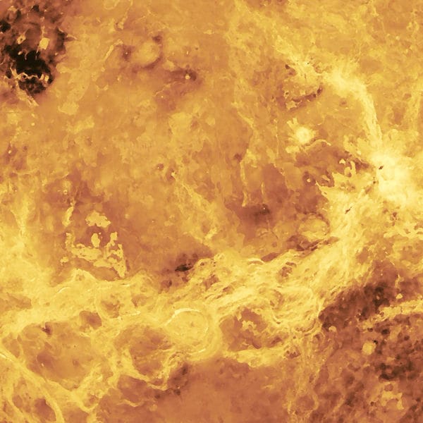 Planet Print, Venus Planet Printable Poster, Planet Astronomy Art ...