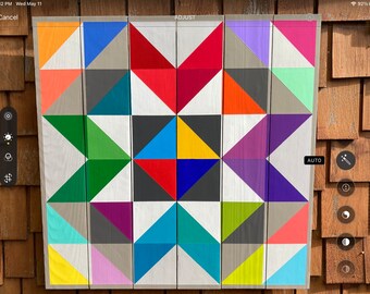 Carolina Lily Barn Quilt on Western Red Cedar - Etsy