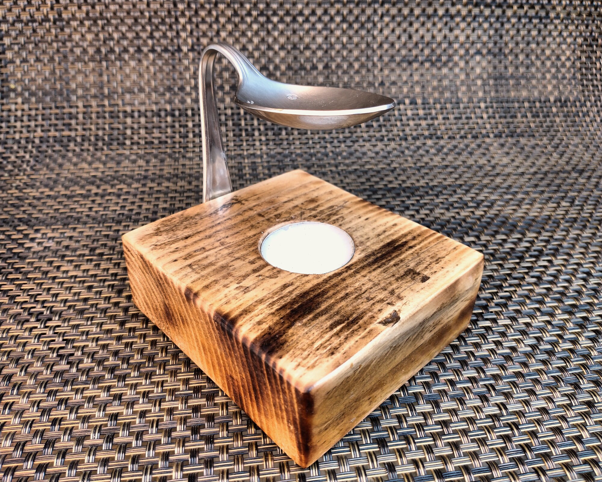 Light Burnt Rustic Wax Melt / Essential Oil Burner Recycled | Etsy