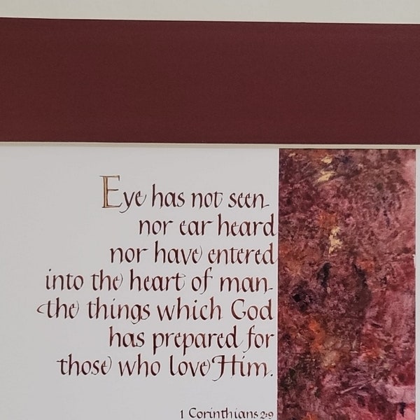 1 Corinthians 2 9 - Etsy