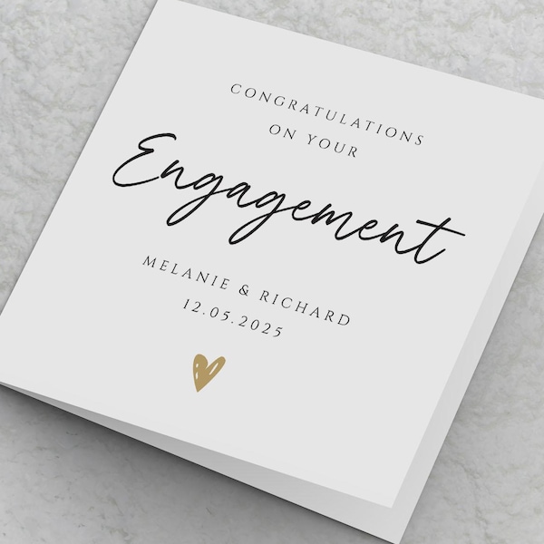 Engagement Cards - Etsy UK