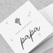 Birthday Card for Papa, Papa Birthday Card, Grandparents Birthday Cards ...