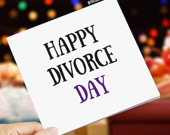 Happy divorce | Etsy