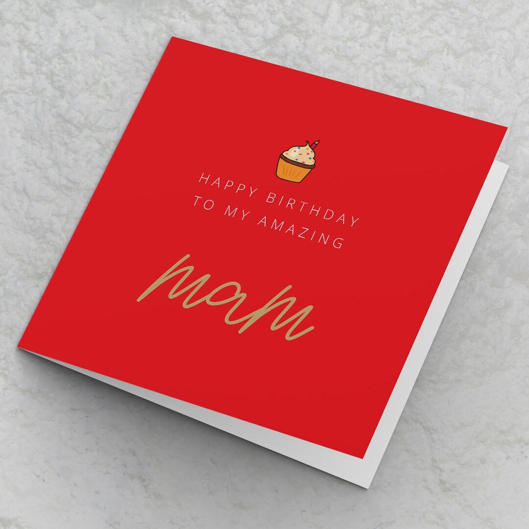 Birthday Card for Mam - Happy Birthday to My Amazing Mam - Birthday ...