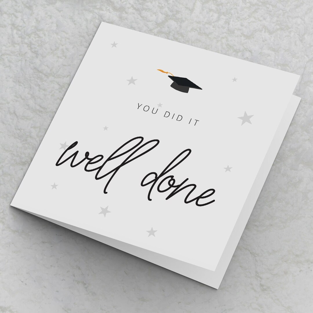 Graduation Card, Congratulations Card, Graduation Card for Son or ...