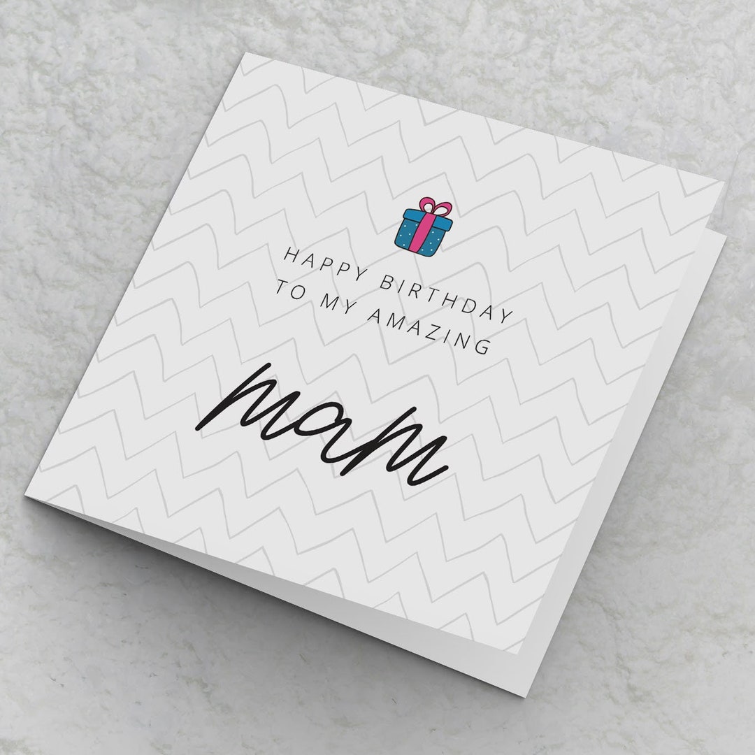 Birthday Card for Mam - Happy Birthday to My Amazing Mam - Birthday ...