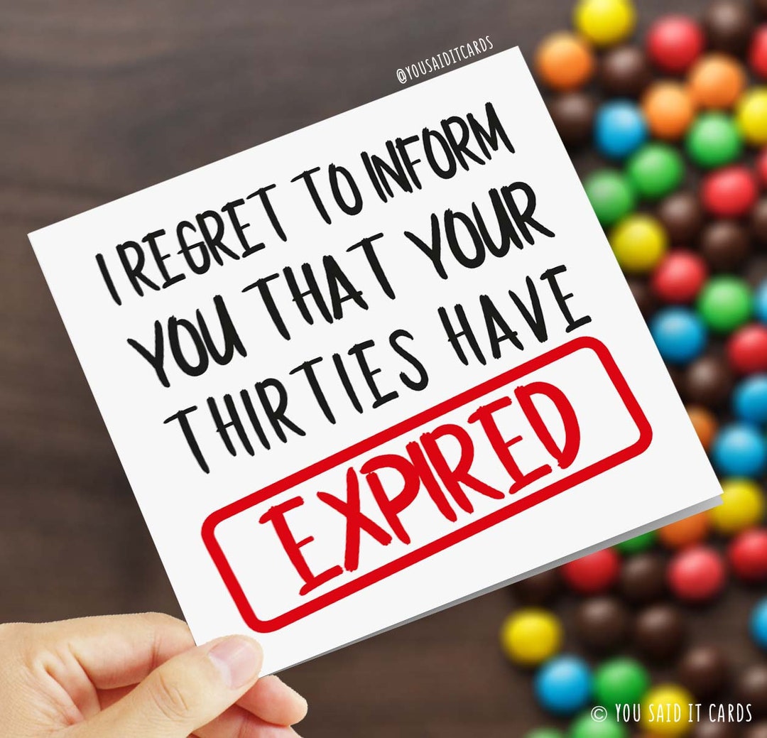 Funny, Rude, Offensive Birthday Cards - I Regret to Inform You That ...
