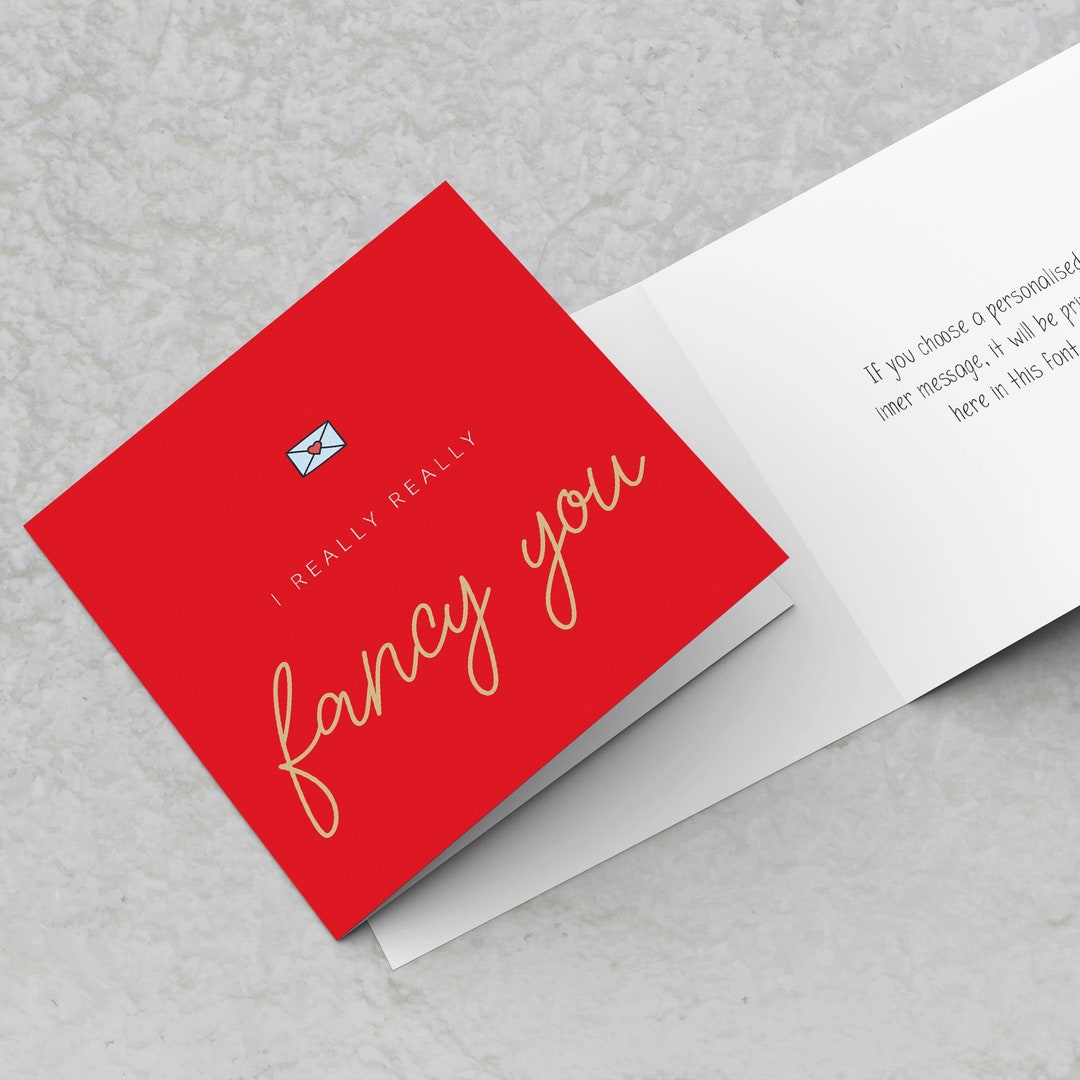 I Really Really Fancy You - Valentines Cards for Boyfriend Girlfriend ...