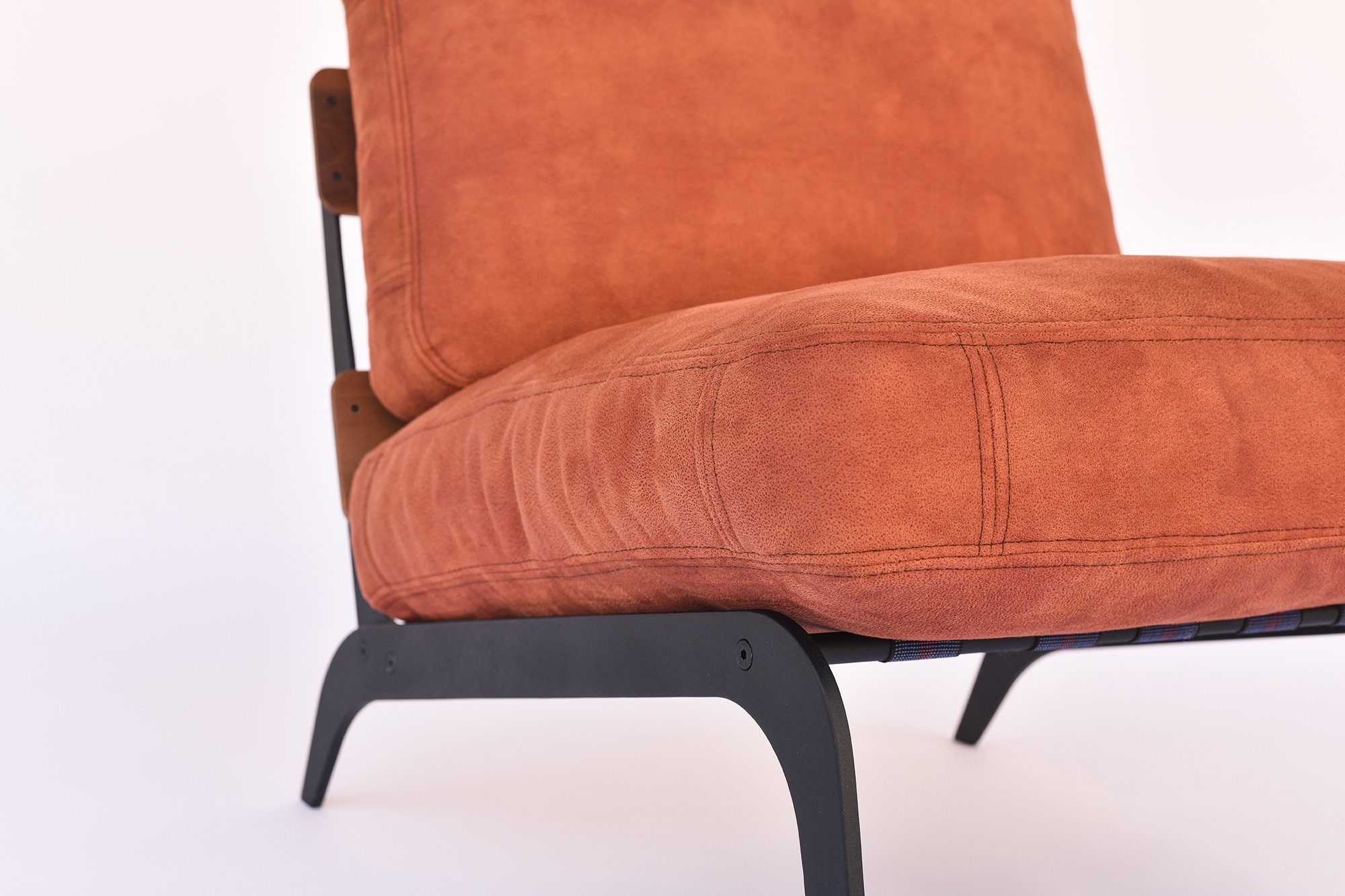 Modern armchair lounge chair metal base armchair | Etsy