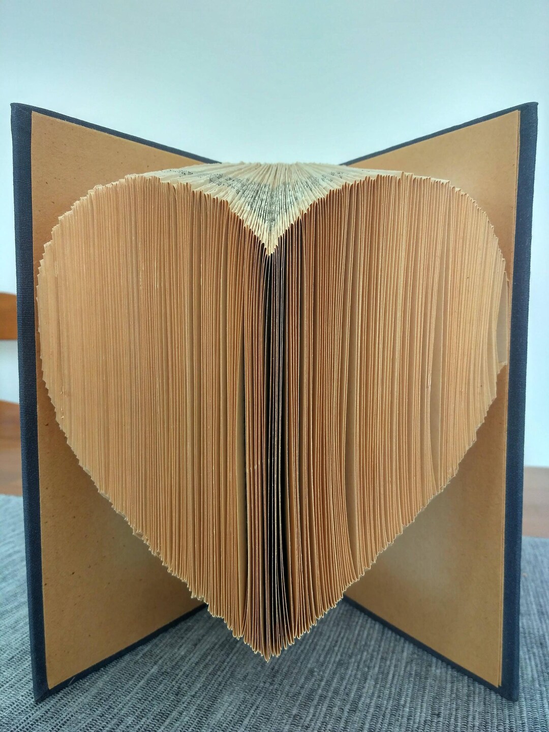 Heart Folded Book Art Pattern PDF – Digital Download, Book Folding ...