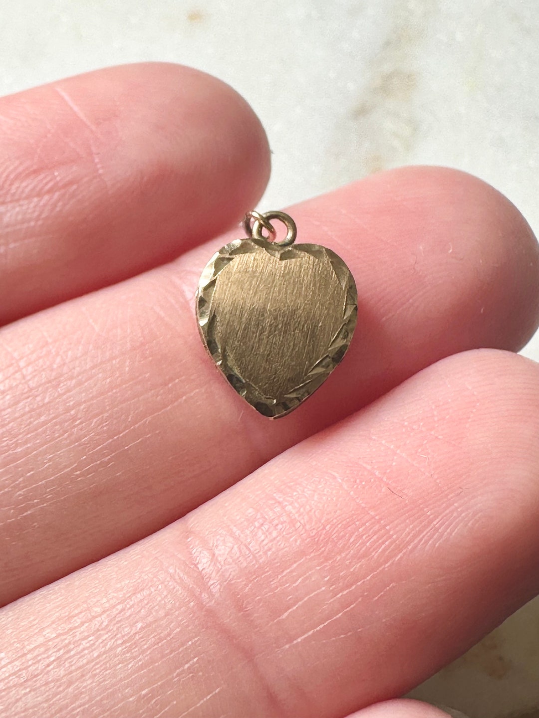 Vintage Lestage Heart 10 Karat Gold Locket, Vintage Jewelry, Vintage ...