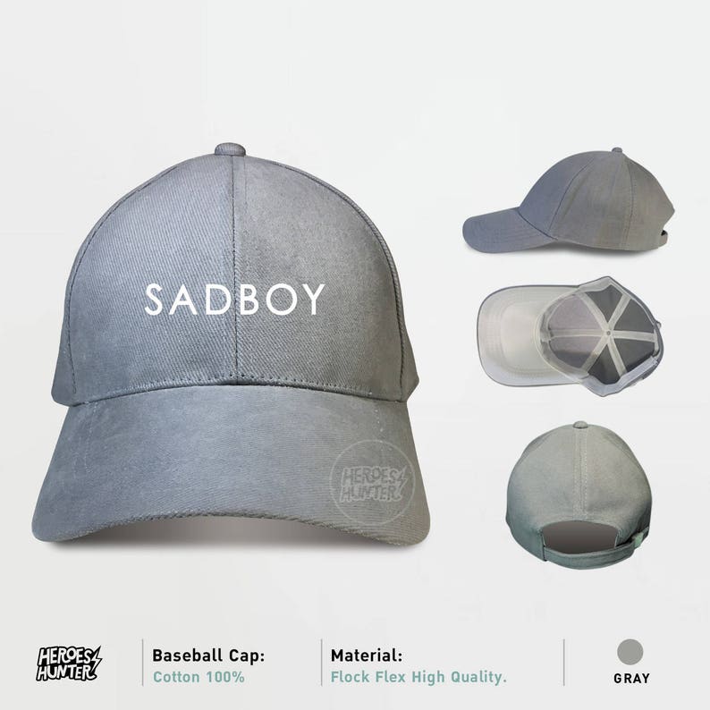 Sad Boy Baseball Cap Sad Boy Caps Tumblr Caps - Etsy