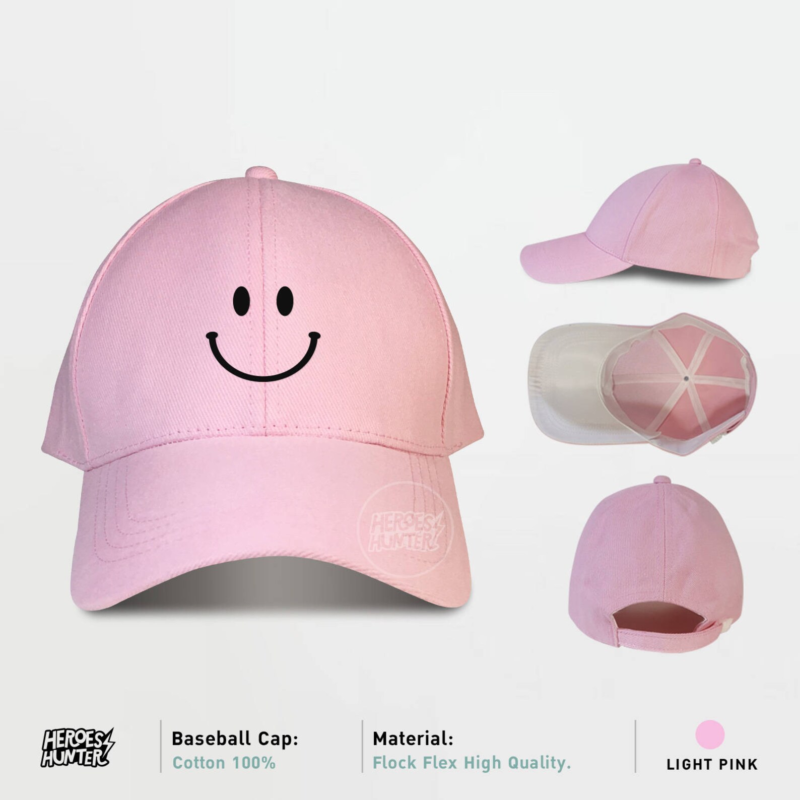 Smiley Happy Face Baseball Caps Smiley Caps Tumblr Caps - Etsy