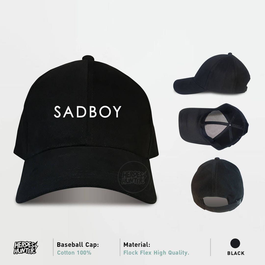 Sad Boy Baseball Cap Sad Boy Caps Tumblr Caps - Etsy