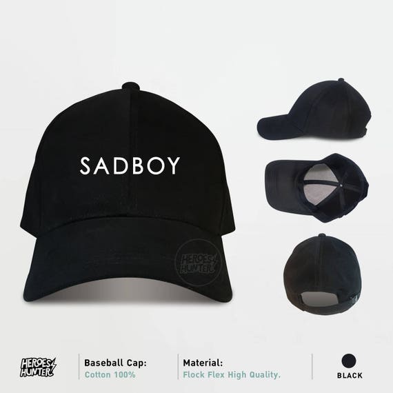 Sad Boy Baseball Cap Sad Boy Caps Tumblr Caps - Etsy