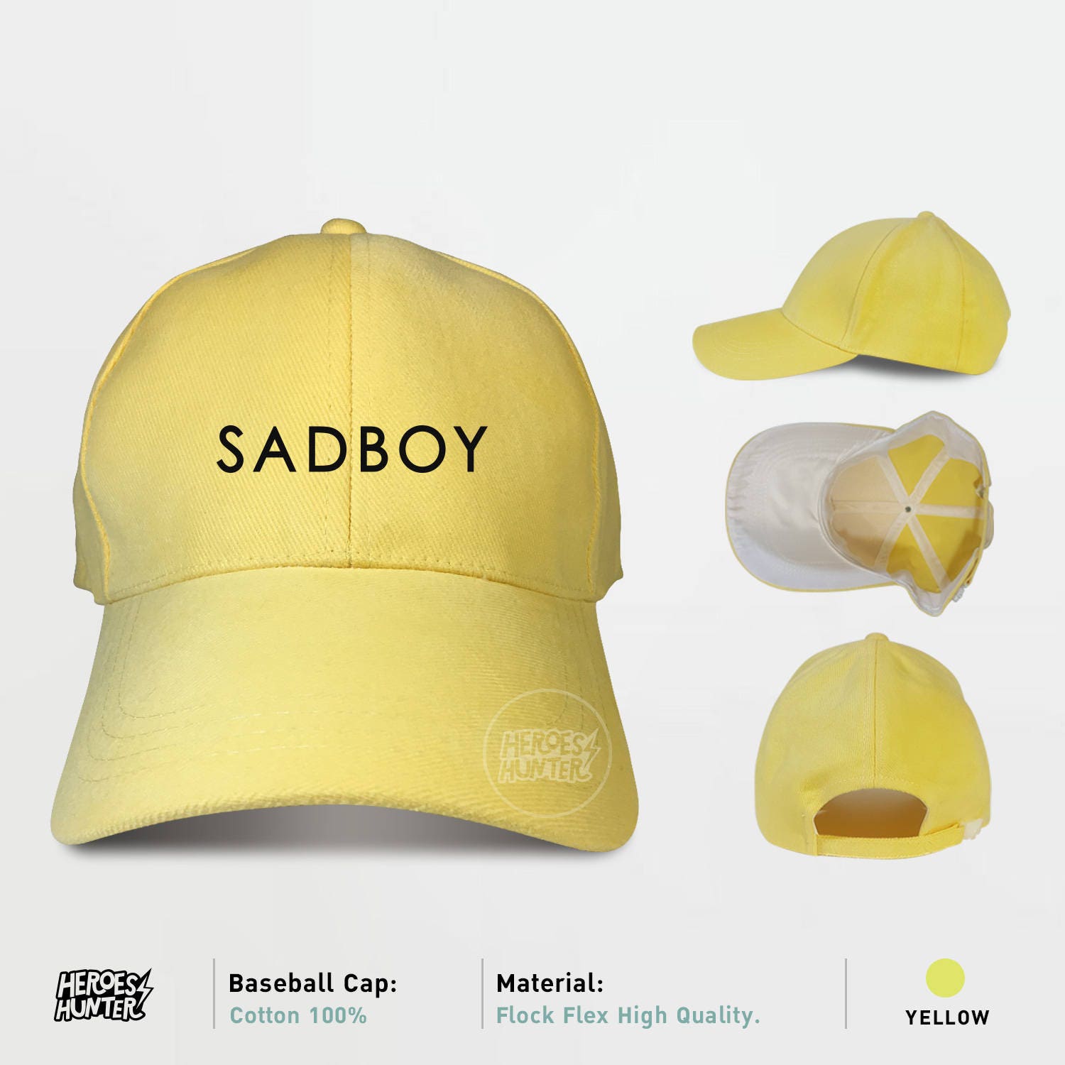 Sad Boy Baseball Cap Sad Boy Caps Tumblr Caps - Etsy