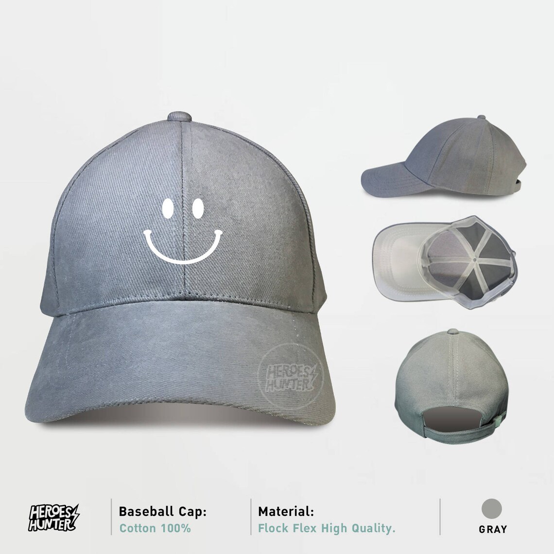 Smiley Happy Face Baseball Caps Smiley Caps Tumblr Caps - Etsy
