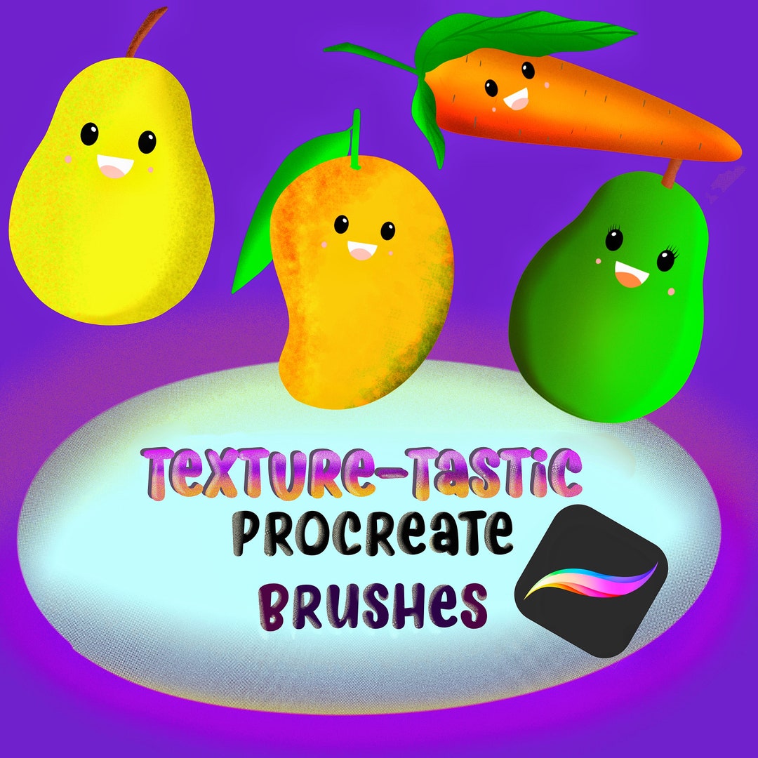 Procreate Textures, Procreate Shades and Grains TEXTURETASTIC PROCREATE ...