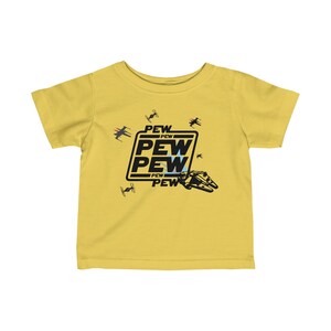 Pew Pew Pew Pew Pew Infant Unisex Short Sleeve Jersey T-shirt IT18 - Etsy