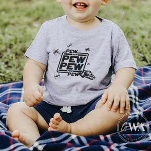 Pew Pew Pew Pew Pew Infant Unisex Short Sleeve Jersey T-shirt IT18 - Etsy