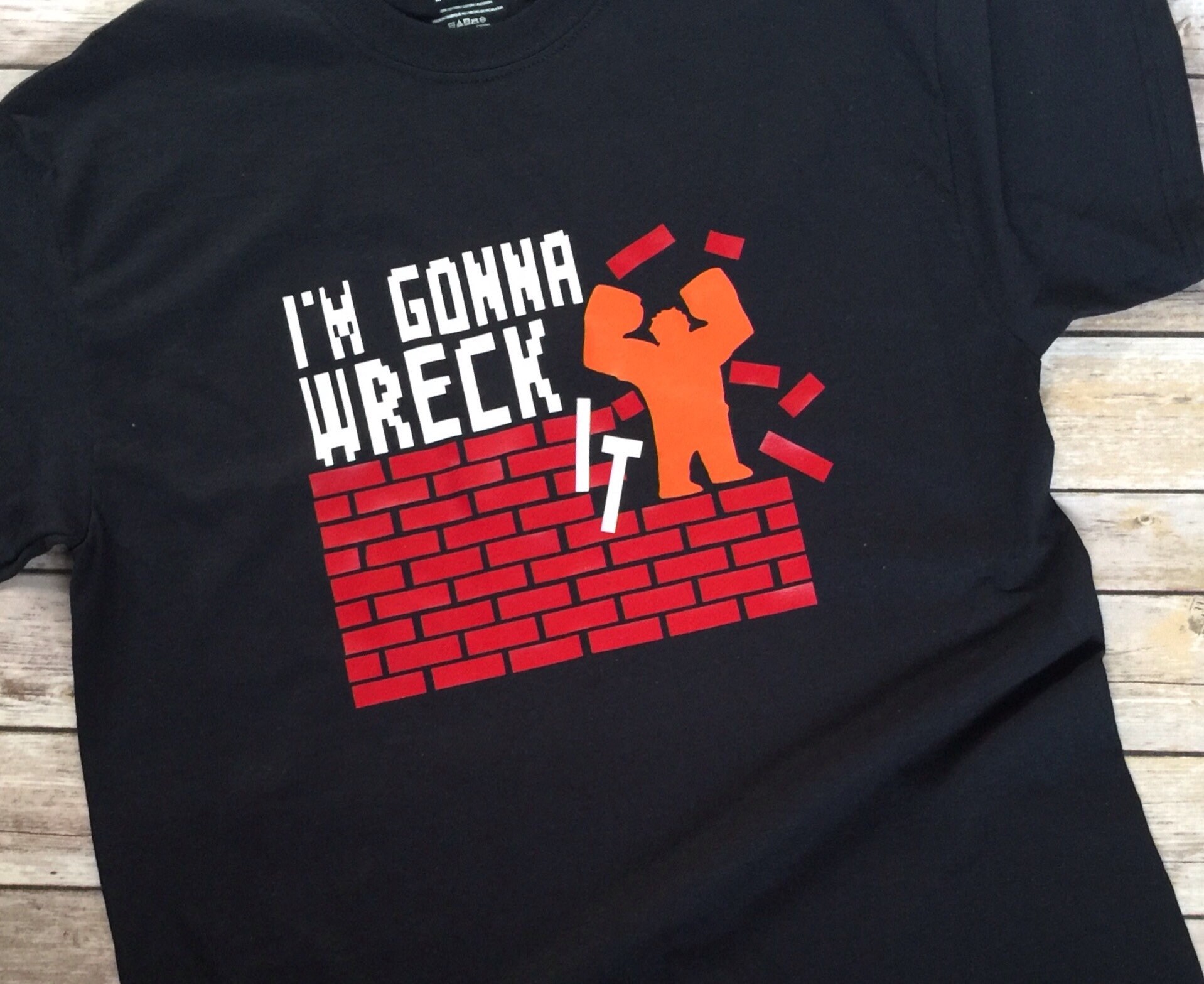 Wreck It Ralph Shirt Im Gonna Wreck It Disney Etsy