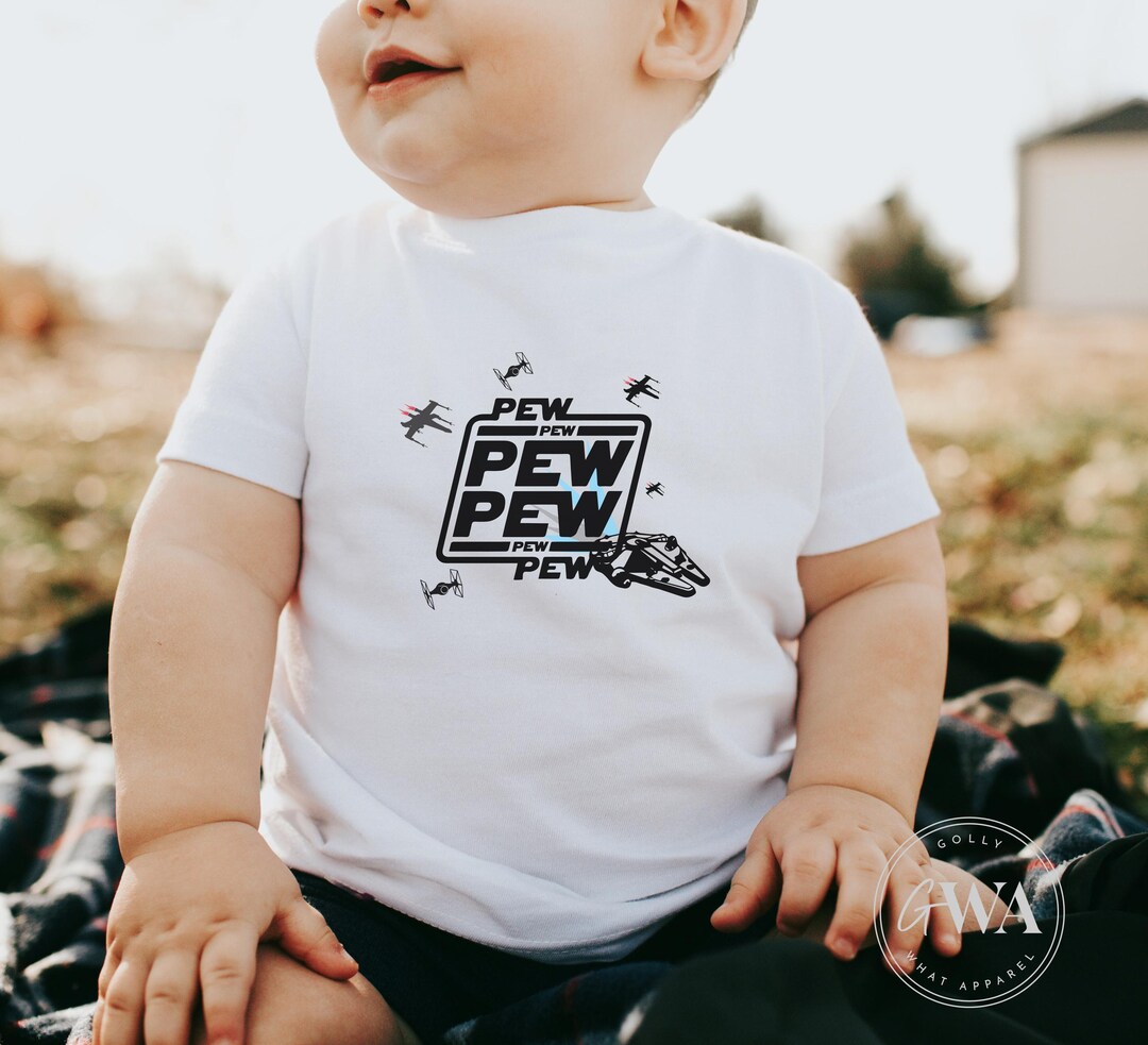 Pew Pew Pew Pew Pew Infant Unisex Short Sleeve Jersey T-shirt IT18 - Etsy