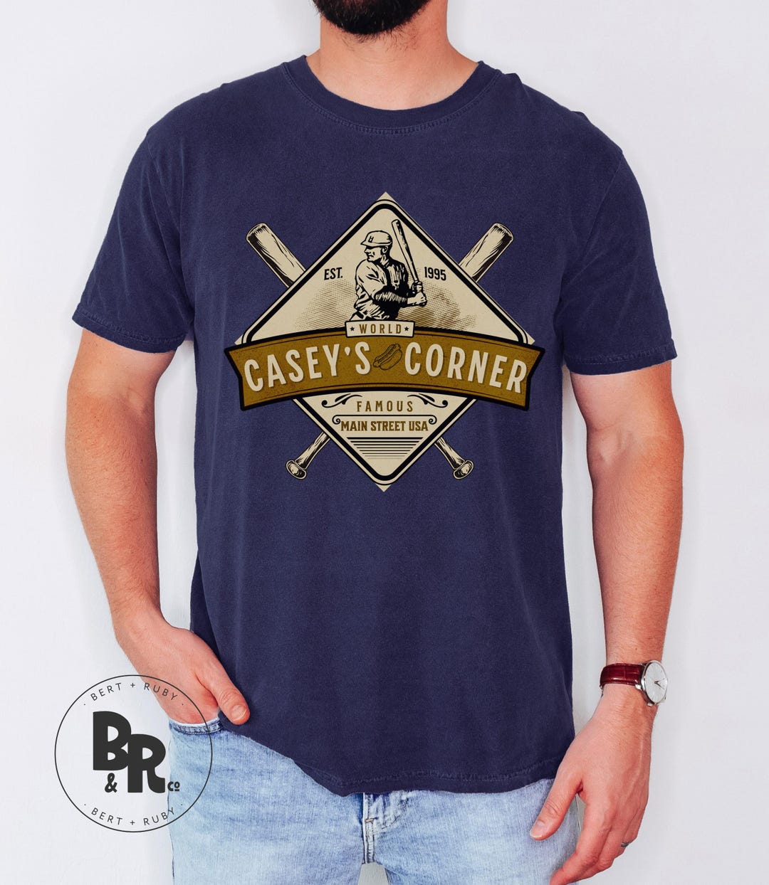 World Famous Casey's Corner Comfort Colors™ Adult Unisex T-shirt ...