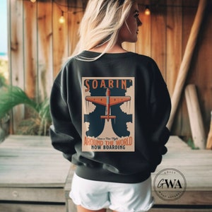 Soarin Around the World Have a Nice Flight Double Sided Adult Unisex ...