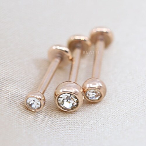 20G Tiny Threadless Push Pin Labret Stud 1.5mm 3mm - Etsy
