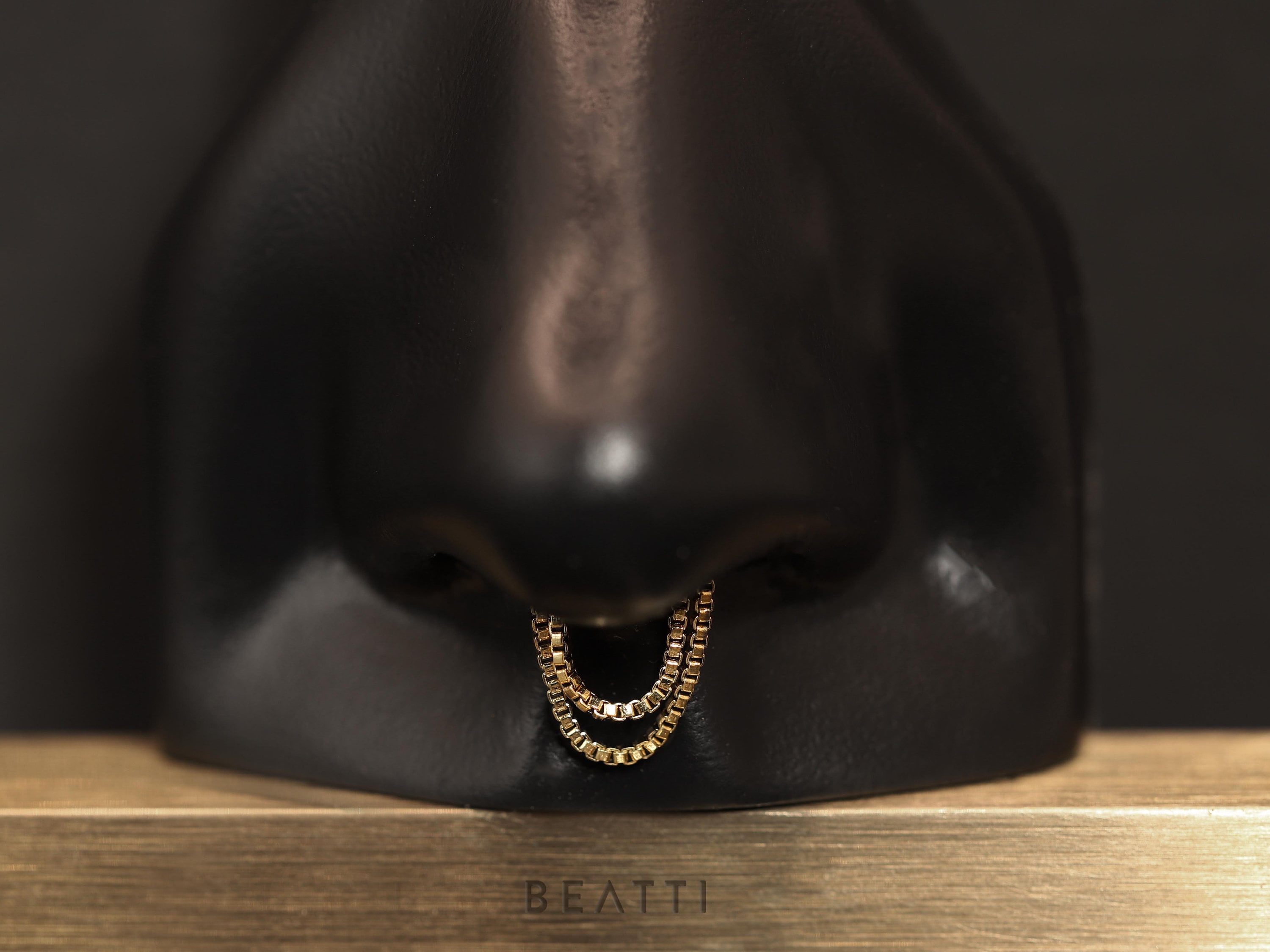 NEW BEATTI Draping Chain Collection Double Chain Theadless - Etsy Canada