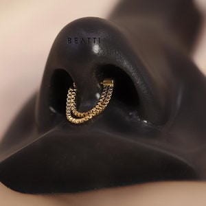 NEW BEATTI Draping Chain Collection Double Chain Theadless - Etsy