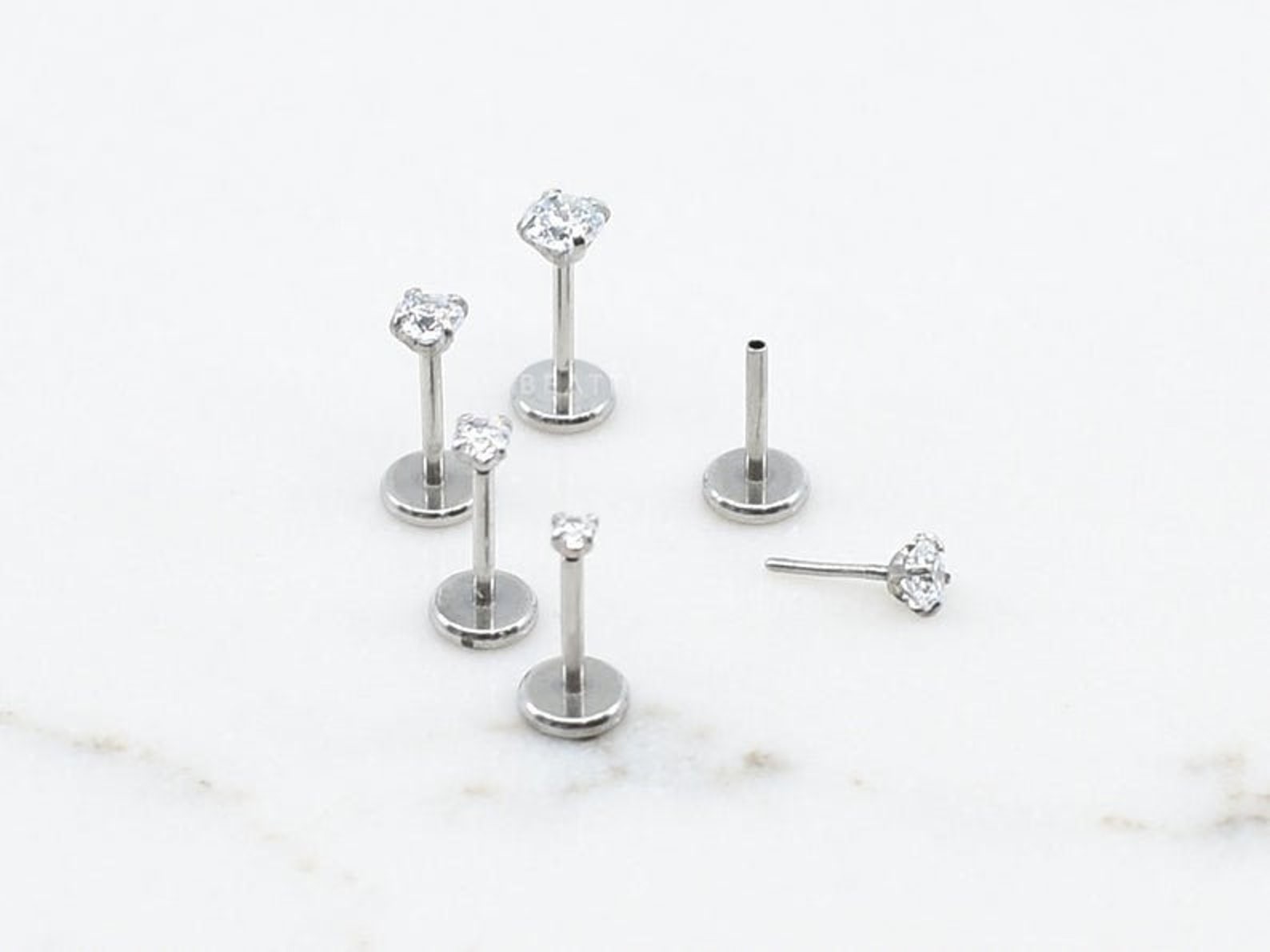 20G Tiny Threadless Push Pin Labret Stud 1.5mm 3mm - Etsy