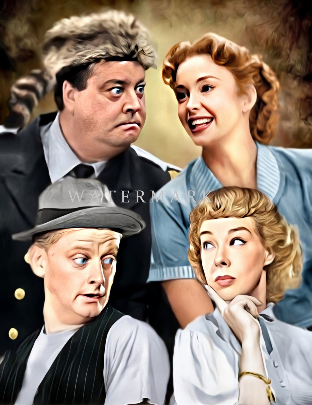 Custom Digital Oil Painting DIGITAL DOWNLOAD - the Honeymooners ...
