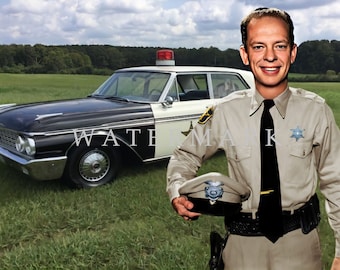 The Andy Griffith Show Custom Colorized DIGITAL DOWNLOAD Photo - Etsy