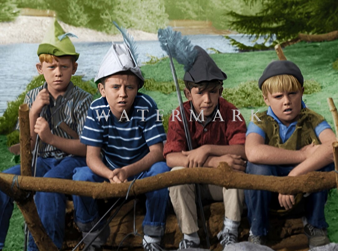 The Andy Griffith Show DIGITAL DOWNLOAD Custom COLORIZED Digital Photo ...